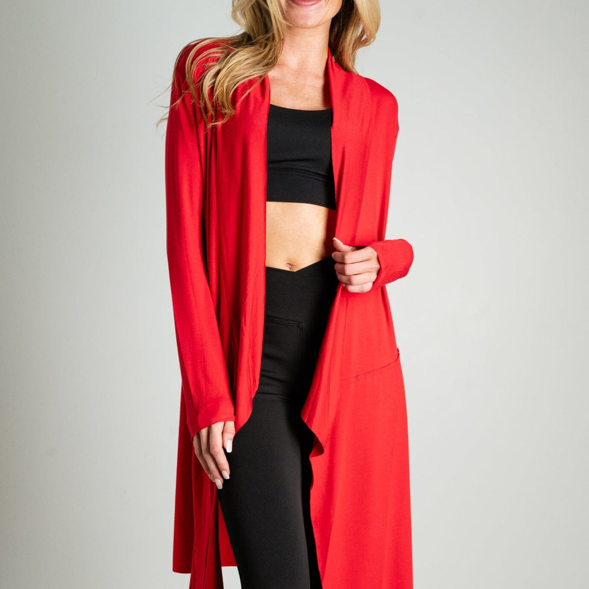 Jala Devi Duster Wildflower Red