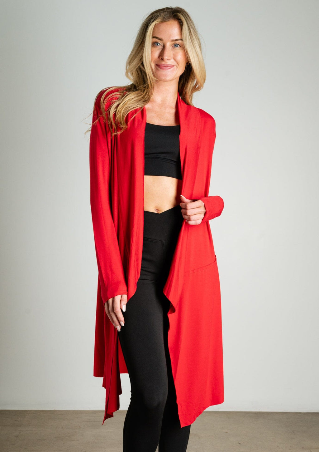 Jala Devi Duster Wildflower Red